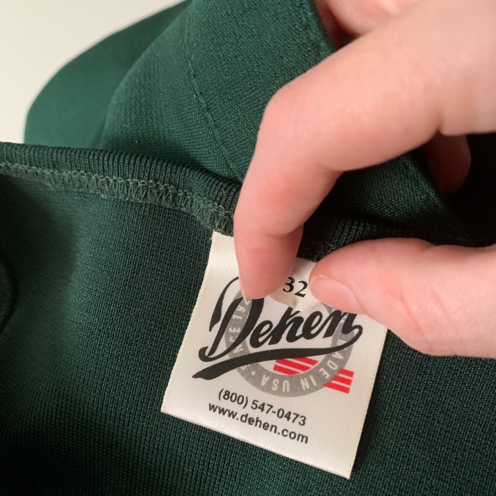 Genuine Cheerleading Uniform Green Gem